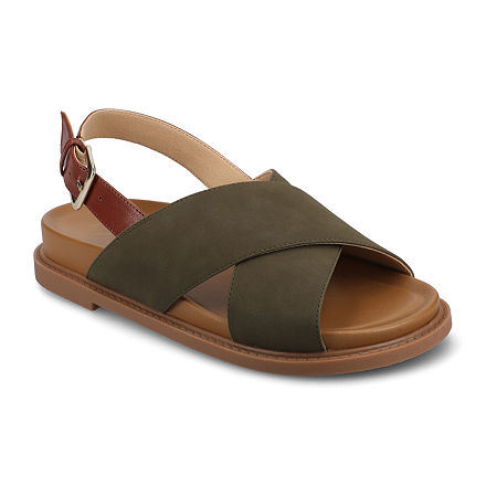 Click here for Journee Collection Womens Marinna Round Toe Flat S... prices