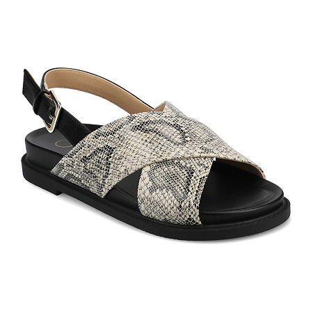 Click here for Journee Collection Womens Marinna Round Toe Flat S... prices