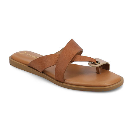 Click here for Journee Collection Womens Prizzie Toe Ring Strappy... prices