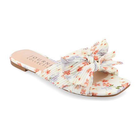 Click here for Journee Collection Womens Serlina Bow Flat Sandals... prices