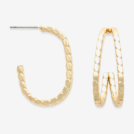 Click here for Bold Elements Womens 20.2mm Hoop Earrings  One Siz... prices