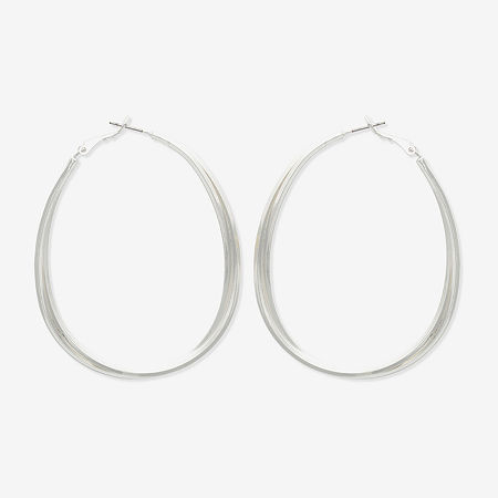 Click here for Bold Elements Womens Stainless Steel 53.3mm Hoop E... prices