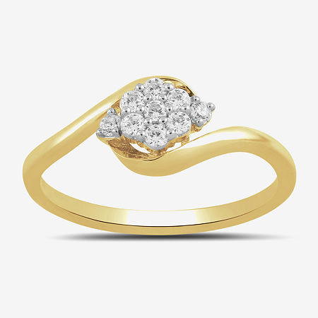 Click here for Diamond Blossom Womens 1/6 CT. T.W. Lab Grown Whit... prices