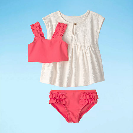 Click here for Carters Baby Girls 3-pc. Tankini Set  3 Months  Or... prices