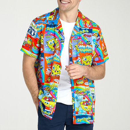 Click here for Novelty Mens Spongebob Graphic T-Shirt  Large  Mul... prices