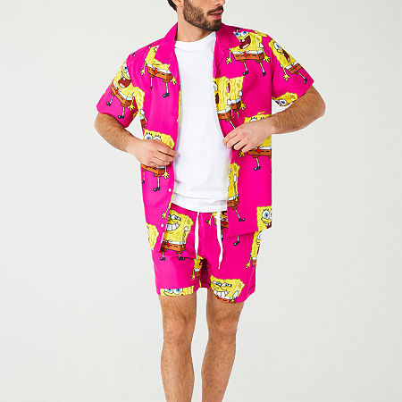 Click here for Novelty Mens Spongebob Graphic T-Shirt  Medium  Pi... prices