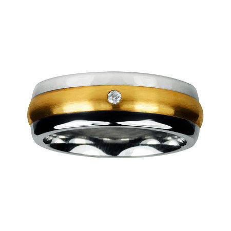 Click here for Mens 8mm Cobalt with 10K Yellow Gold Inlay Wedding... prices