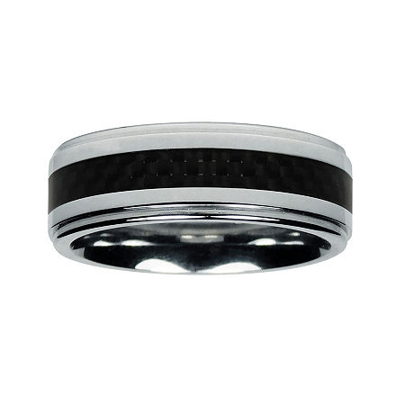 Click here for Mens 8mm Cobalt with Carbon Fiber Wedding Band  8... prices