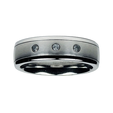 Click here for Mens 1/10 CT.T.W. Natural Diamond Cobalt Wedding B... prices