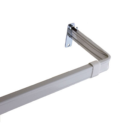 Click here for Rod Desyne 3in Lockseam Curtain Rod  One Size  Whi... prices