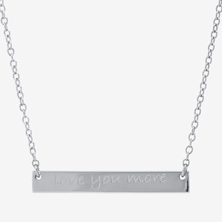 Click here for Silver Treasures Womens Sterling Silver Bar 16 Inc... prices