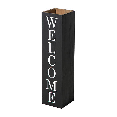 Click here for Glitzhome 30H Double Sided Black Boxed Outdoor Pla... prices