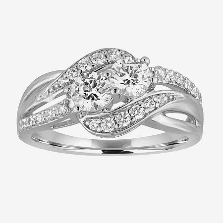 Click here for Two Forever 1 C.T. T.W. Natural Diamond 10K White... prices