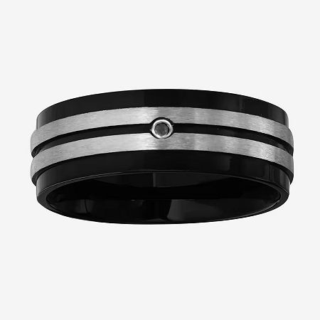 Click here for Mens Color-Enhanced Black Diamond-Accent Black IP... prices