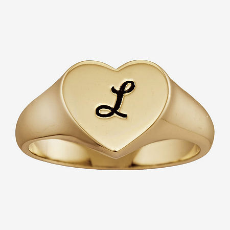 Click here for Personalized Initial Heart Ring  6  Yellow prices