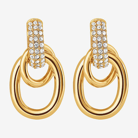 Click here for JS Jessica Simpson Gold Tone Womens Glass Drop Ear... prices