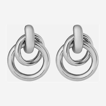Click here for JS Jessica Simpson Silver Tone Womens Drop Earring... prices