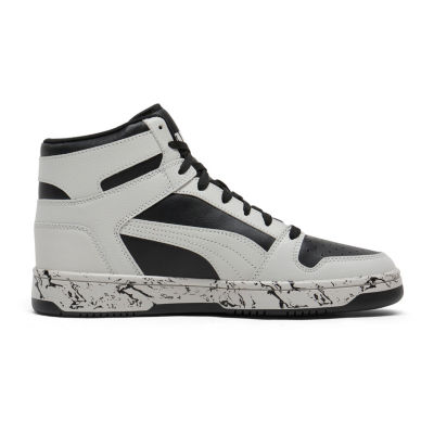 PUMA Rebound Layup Rcl Marble Mens Basketball Shoes, Color: Black Light ...