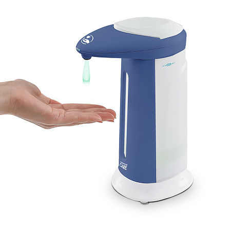 Commercial Care Touchless Soap Dispenser with Dripless Design  Motion Sensor (355 ml / 12 oz) - White