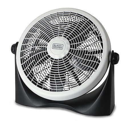 High Velocity Floor Fan - Black