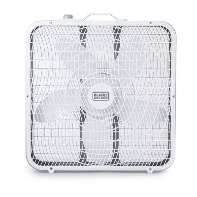 Black+Decker 20 " Box Fan BFB20SW, Color: White - JCPenney