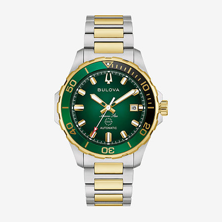 Click here for Bulova Mens Marine Star Series B Automatic Two-Ton... prices