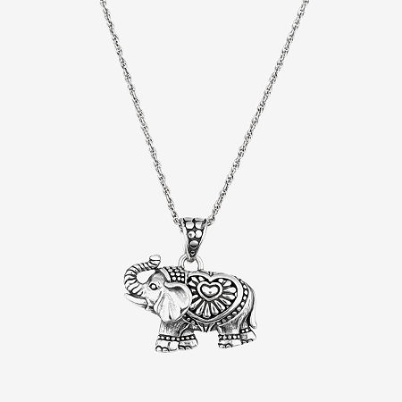 Click here for Womens Sterling Silver 18 Inch Pendant Necklace  O... prices