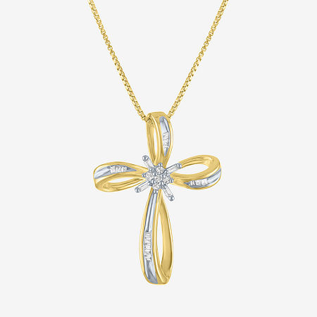 Click here for 1/10 CT.T.W. Natural Diamond Sterling SIlver Ribbo... prices