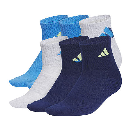 Click here for adidas Superlite Boys 6 Pair Quarter Ankle Socks... prices