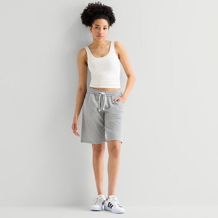 Click here for Arizona Womens Mid Rise Juniors Active Pull-On Sho... prices