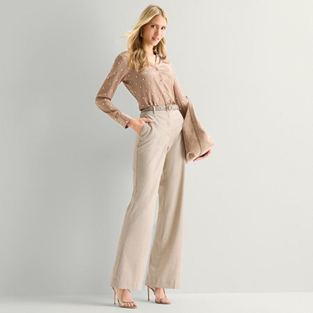 Click here for Worthington Womens Modern Perfect Trouser  18  Bro... prices