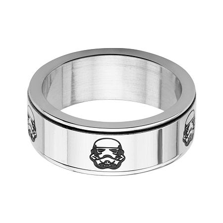 Click here for Star Wars Stainless Steel Stormtrooper Spinner Rin... prices