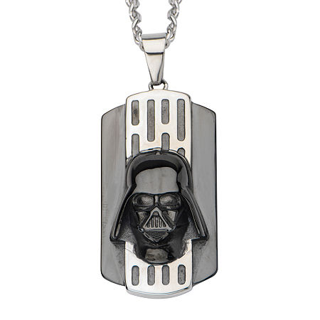 Click here for Star Wars Two-Tone Stainless Steel Black IP Darth... prices