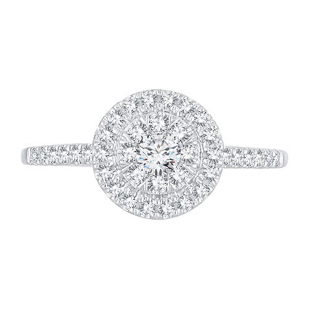 Click here for Womens 1/2 CT. T.W. Natural White Diamond 14K Whit... prices