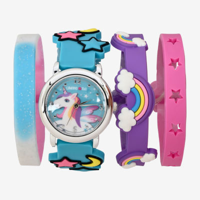Limited Too Girls Multicolor 4-pc. Watch Boxed Set Lmt20004jc21 - JCPenney