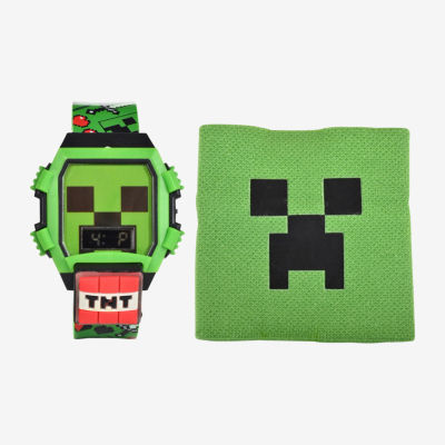 Minecraft Boys Digital Multicolor 2-pc. Watch Boxed Set Min40021jc21 ...