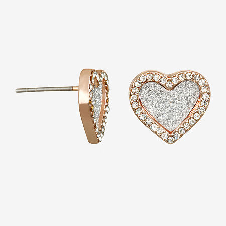 Click here for Bijoux Bar Delicates 9.9mm Heart Stud Earrings  On... prices