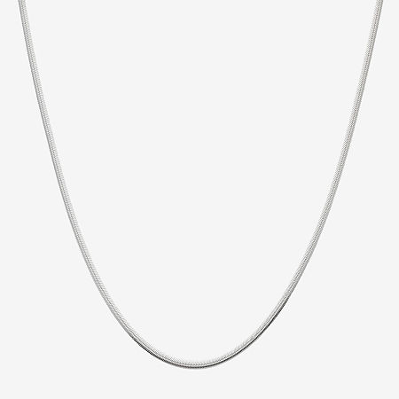 Click here for Silver Reflections Sterling Silver 18 Inch Necklac... prices