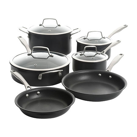 Click here for Oster 10-pc. Cookware Set  One Size  Black prices
