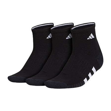 Click here for adidas Cushioned Womens 3 Pair Quarter Ankle Socks... prices