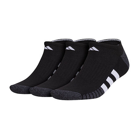 Click here for adidas Mens 3-pk. Cushioned No-Show Logo Socks - B... prices