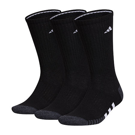 Click here for adidas Cushioned Mens 3 Pair Big and Tall Crew Soc... prices