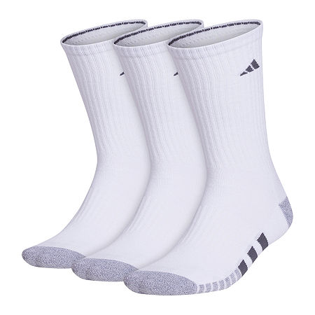 Click here for adidas Cushioned Mens 3 Pair Big and Tall Crew Soc... prices