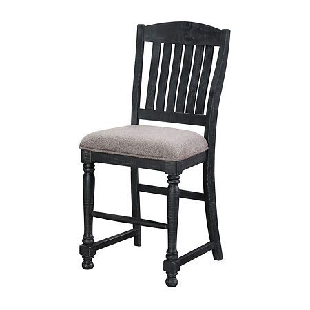 Click here for Bessemer 2-pc. Upholstered Bar Stool  One Size  Bl... prices