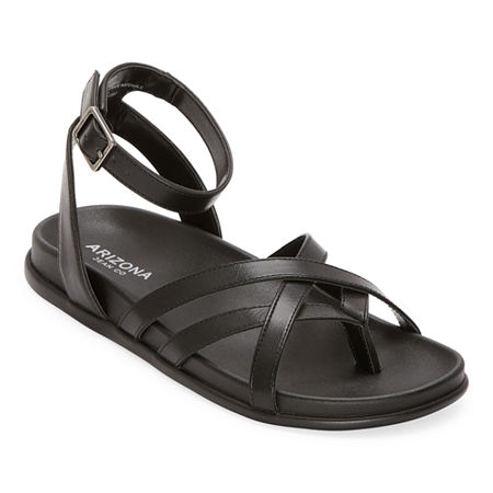 Click here for Arizona Jean Co Hollin Womens Ankle Strap Footbed... prices