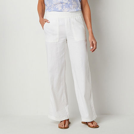 Click here for St. Johns Bay Womens Wide Leg High Rise Tall Trous... prices