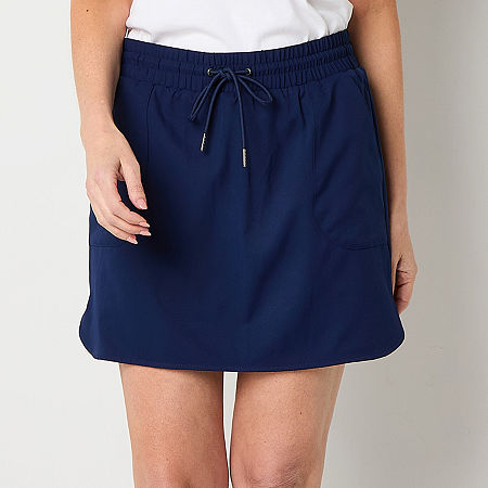 Click here for St. Johns Bay Womens Mid Rise Tall Skort  Large Ta... prices