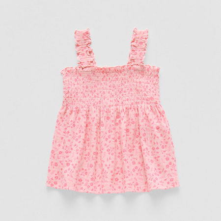 Click here for Okie Dokie Baby Girls Square Neck Sleeveless Tank... prices