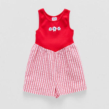 Click here for Okie Dokie Toddler & Little Girls Sleeveless Strip... prices