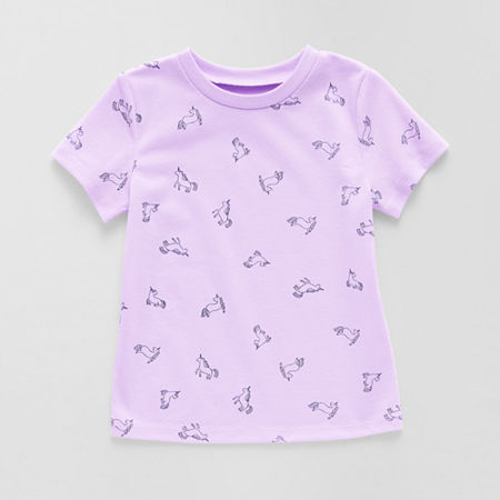 Click here for Okie Dokie Toddler & Little Girls Round Neck Short... prices